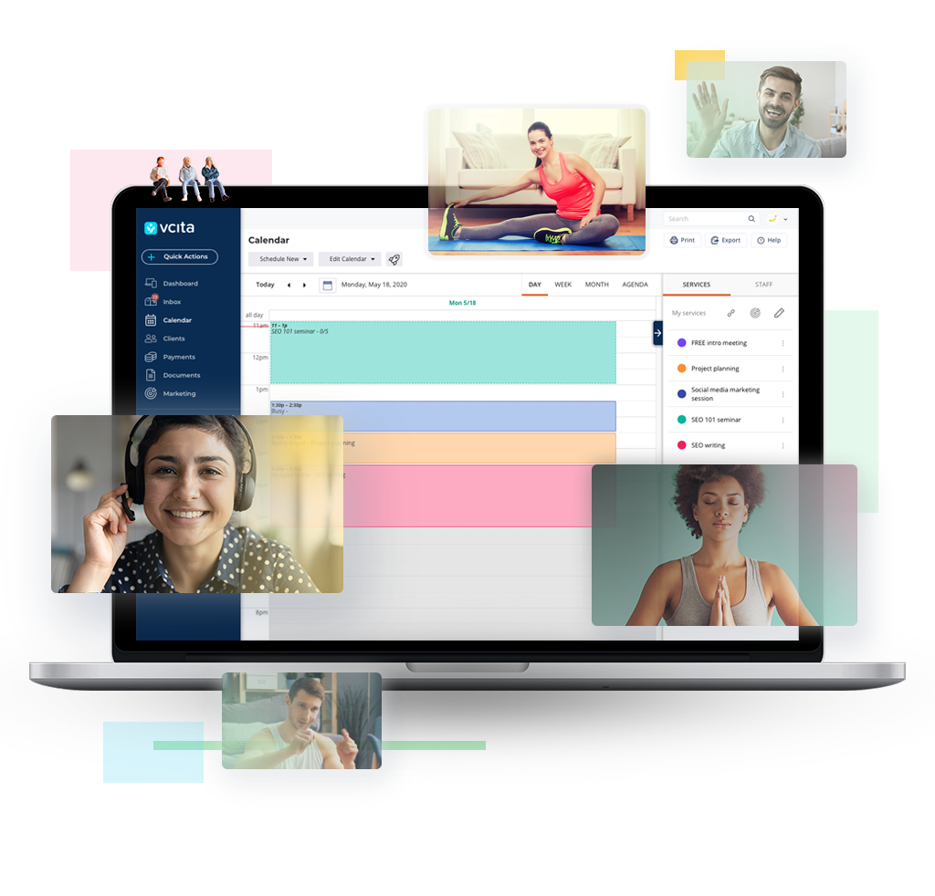 Tutor scheduling app demo - Scheduler - Landing Pages